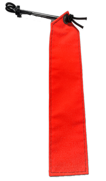Push-pole Safety Flag – Carbon Marine